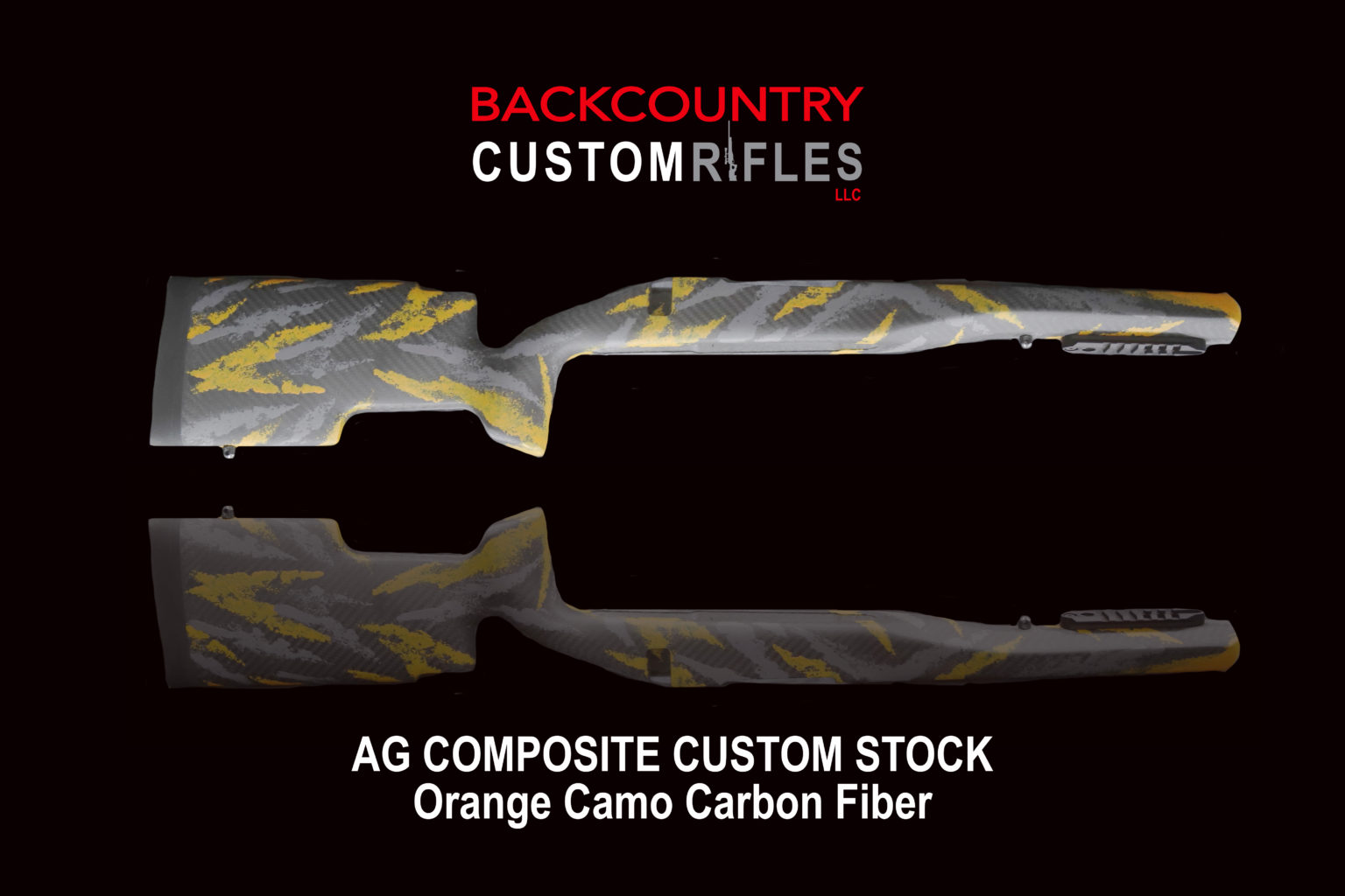 Orange Camo Stock – Back Country Custom Rifles